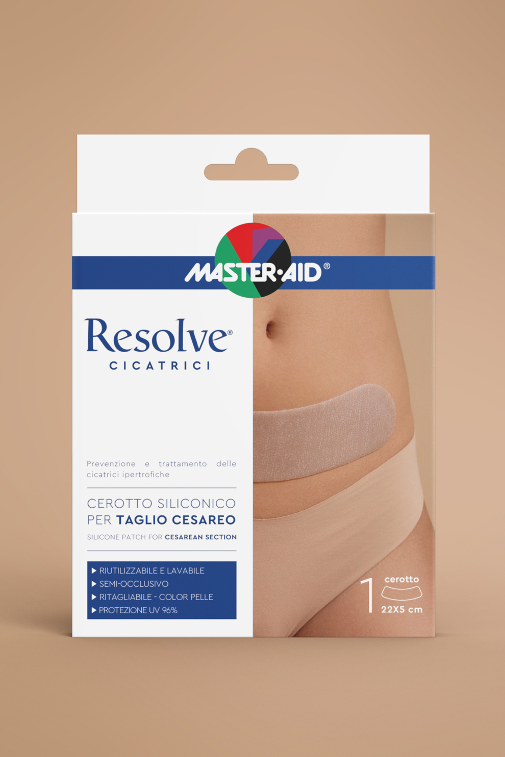 Cerotto siliconico per taglio cesareo - Resolve